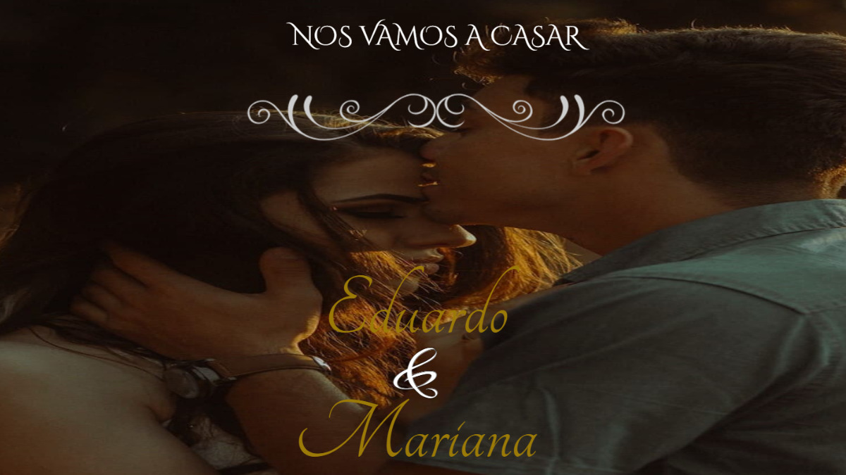 Eduardo & Mariana - ¡Nos vamos a casar!